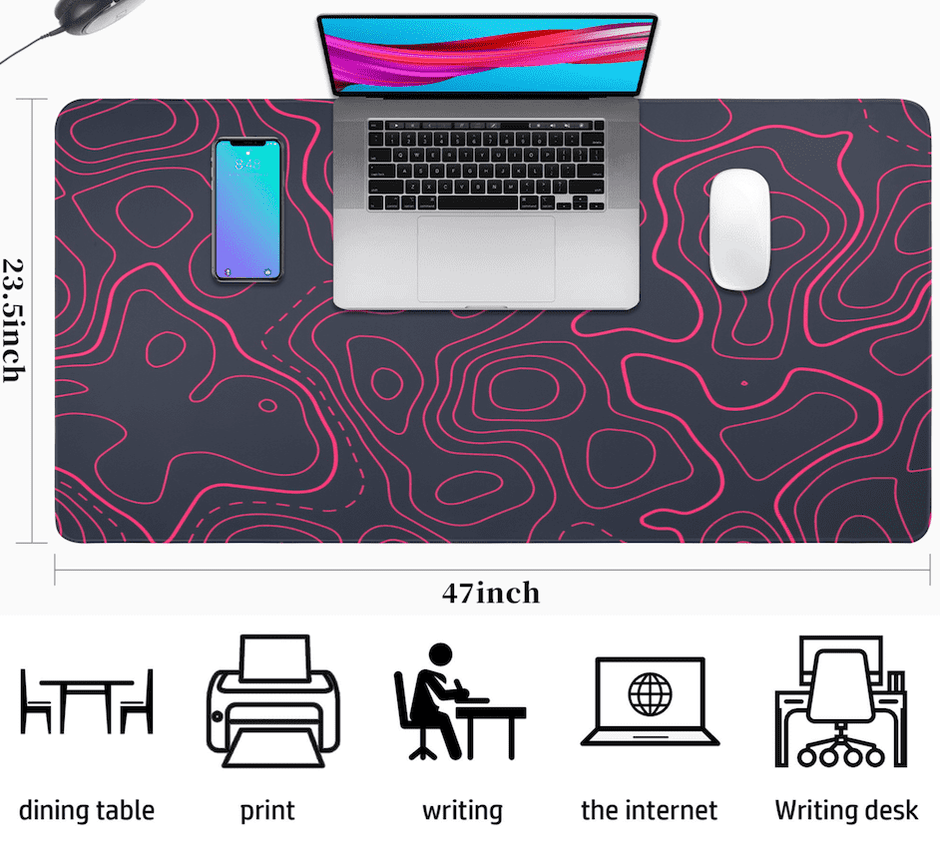 Shop Mousepads Online | Desk Mats Prints In Stock – Inked Pads